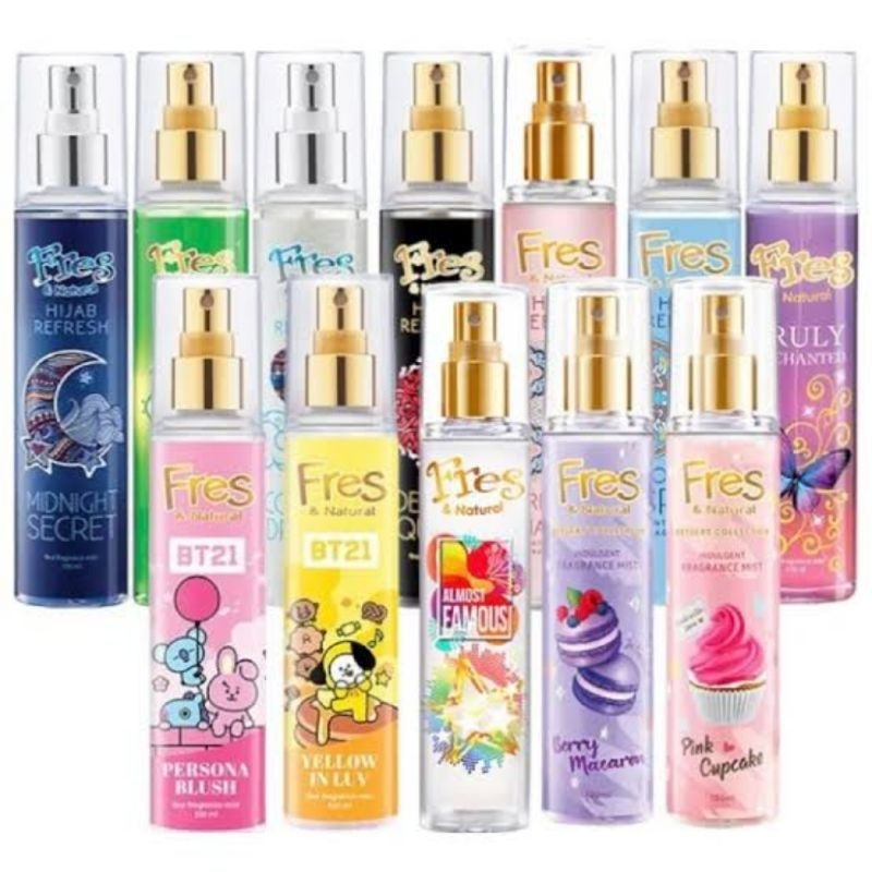 Jual [ FRES & NATURAL ] PARFUM FRESH 100ML HARUM TAHAN LAMA ALL VARIAN ...