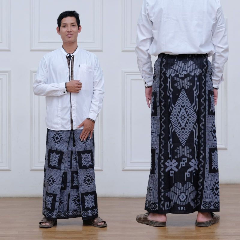 Jual sarung instan dewasa pinggang karet sarung batik pria wanita ...