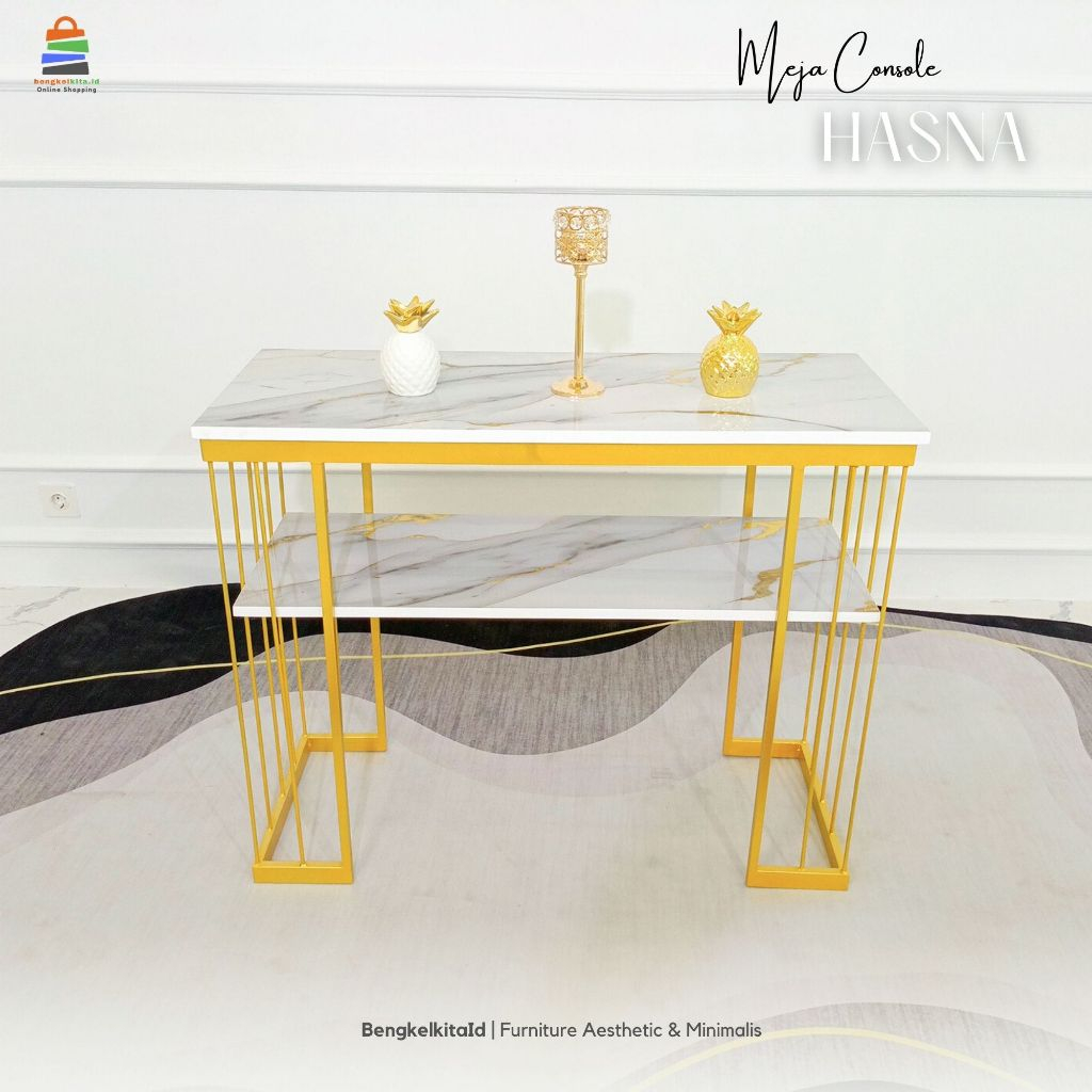 Jual Meja Nail Art Minimalis Hasna | Meja Console Ruang Tamu Minimalis ...