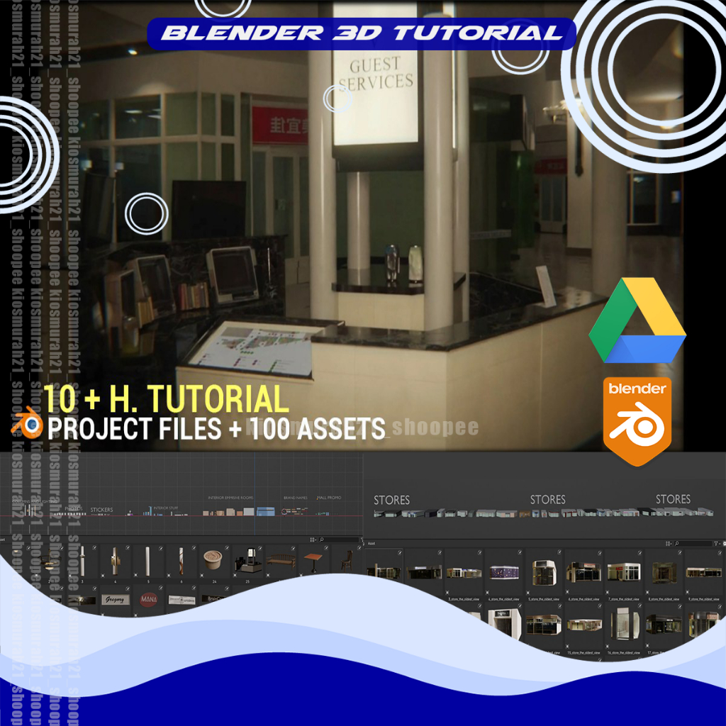 Jual Blender 3D Tutorial Blender Workflow For Realistic Animation - The ...