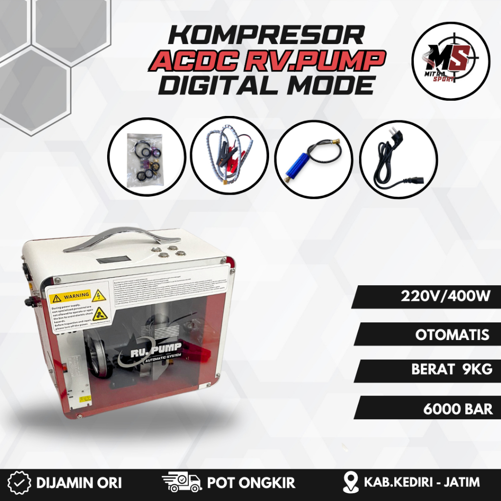Jual Kompresor Pcp ACDC Portable 6000 psi Model TERBARU | Shopee Indonesia