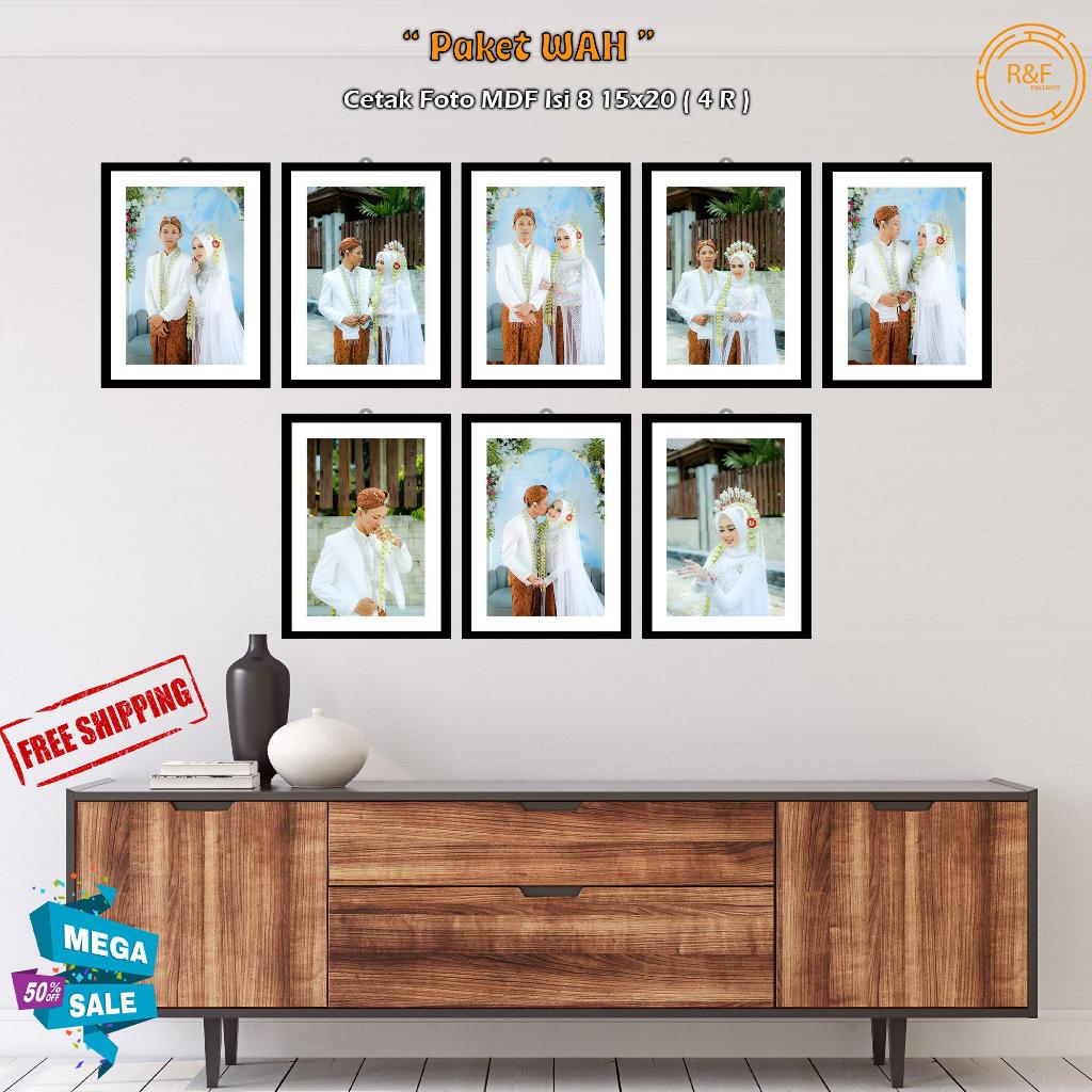Jual Isi 8 Cetak Foto MDF Minimalist Ukuran 4R 20x15 cm,Bingkai Mdf ...