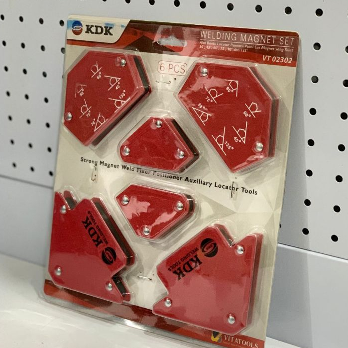 Jual BANTING HARGA !! Siku Magnet Las 3’’ 4’’ 5’’ Welding Magnet 4 Set 6 Set 25LB 50LB 75LB - 3 ...