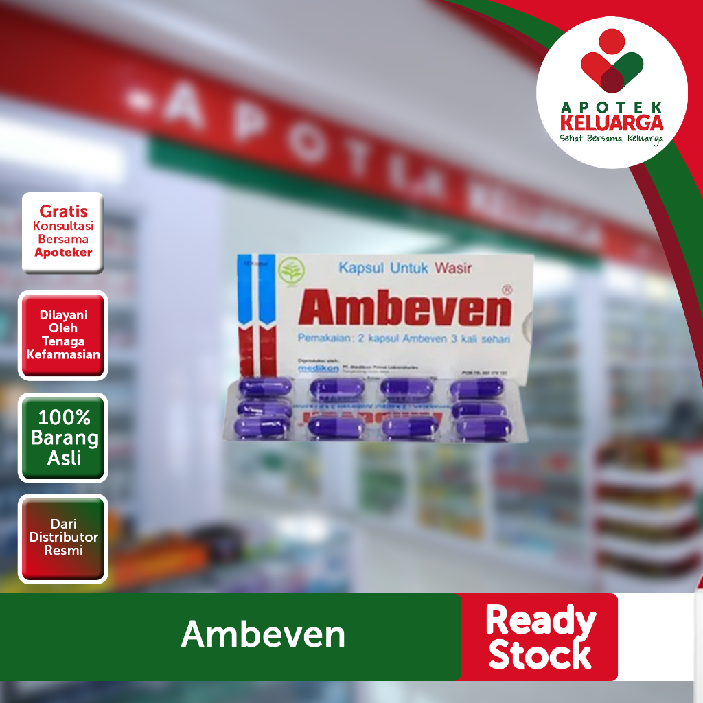 Jual Ambeven 10 Kapsul | Shopee Indonesia