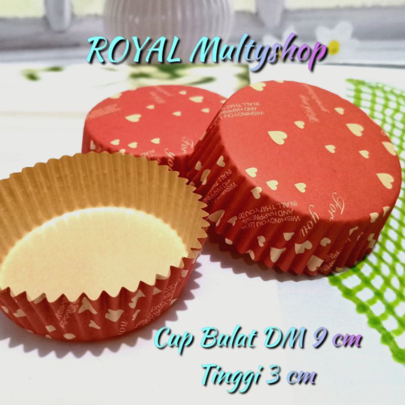 Jual Cup roti Laminsi BULAT dm 9 ( T 3cm ) isi 200 pcs ( varian ...