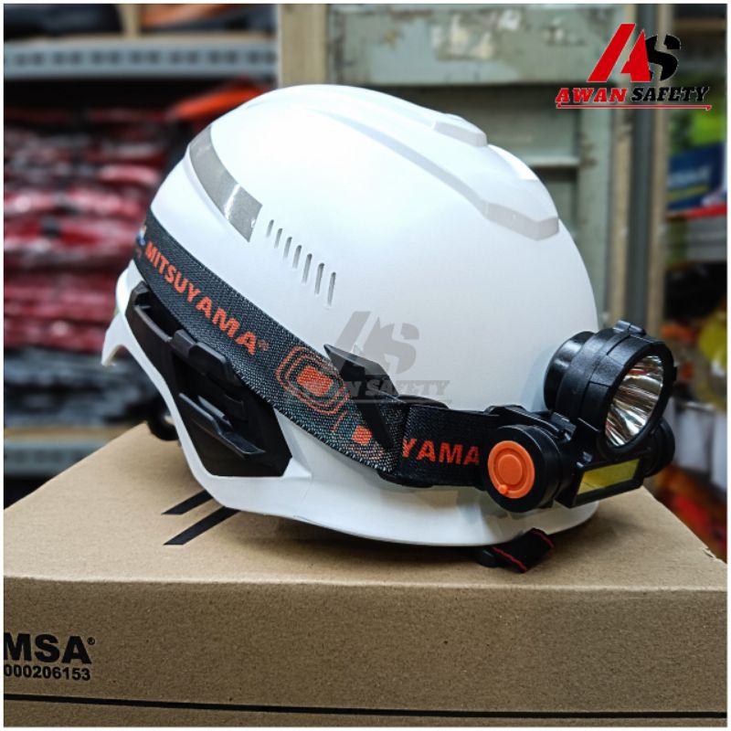 Jual HELM CLIMBING MSA H1 SAFETY HELMET SNI PLN PANJAT TEBING OUTDOOR ...