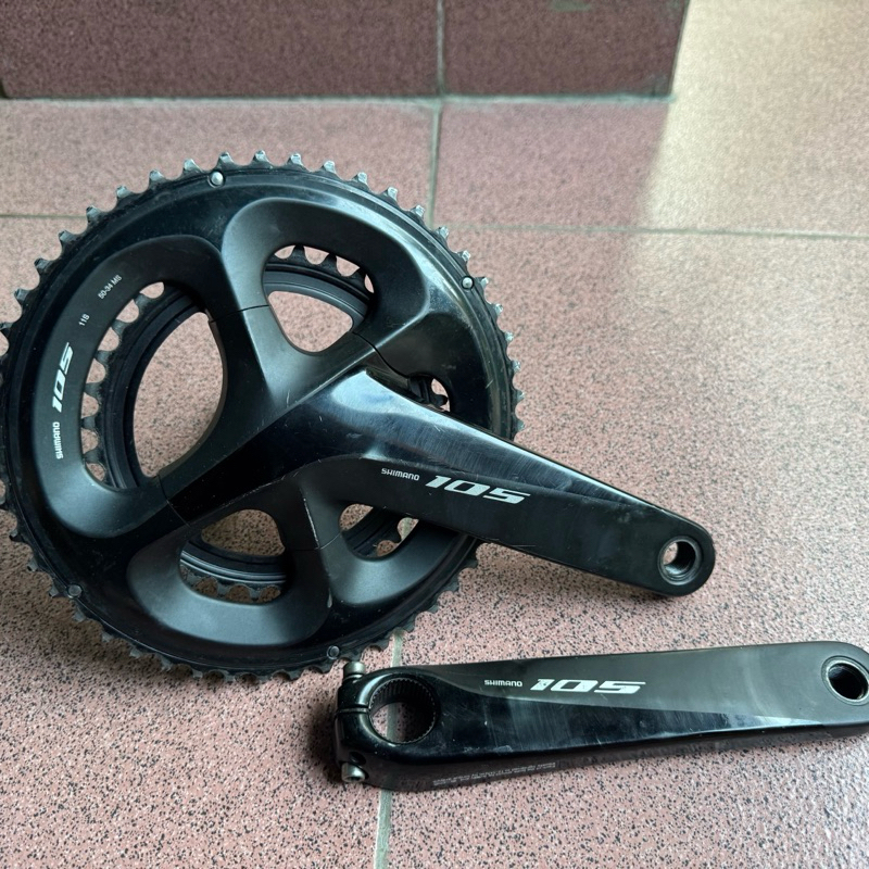 Jual Crank shimano 105 ukuran 50/34 arm 172,5 | Shopee Indonesia