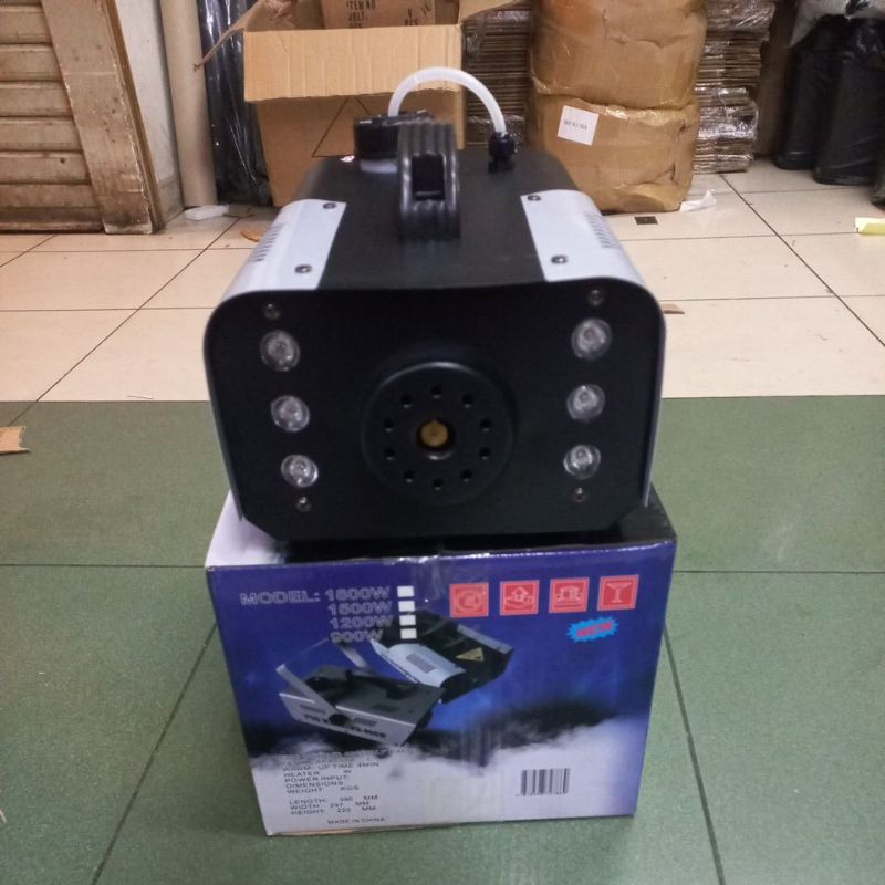Jual fog machine mesin smoke led 900wat | Shopee Indonesia