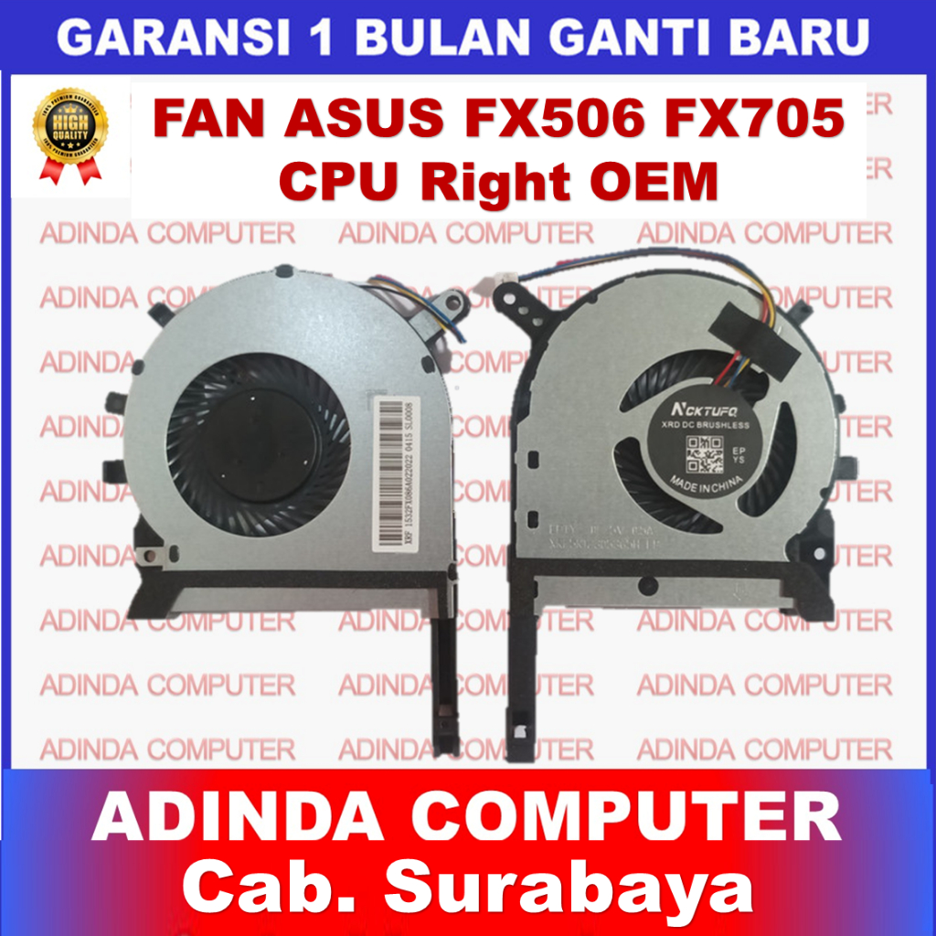Jual Fan Asus ROG TUF FX506 FX705GE FX705GM FX86 FX86SM FX95 FX95D CPU OEM | Shopee Indonesia