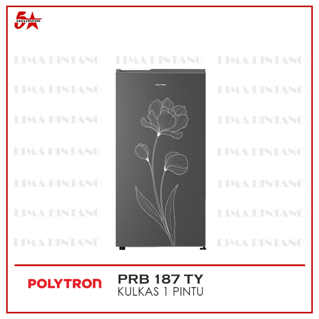 Jual KULKAS 1 PINTU POLYTRON 180 LITER PRB-187TY / PRB 187 TY | Shopee ...
