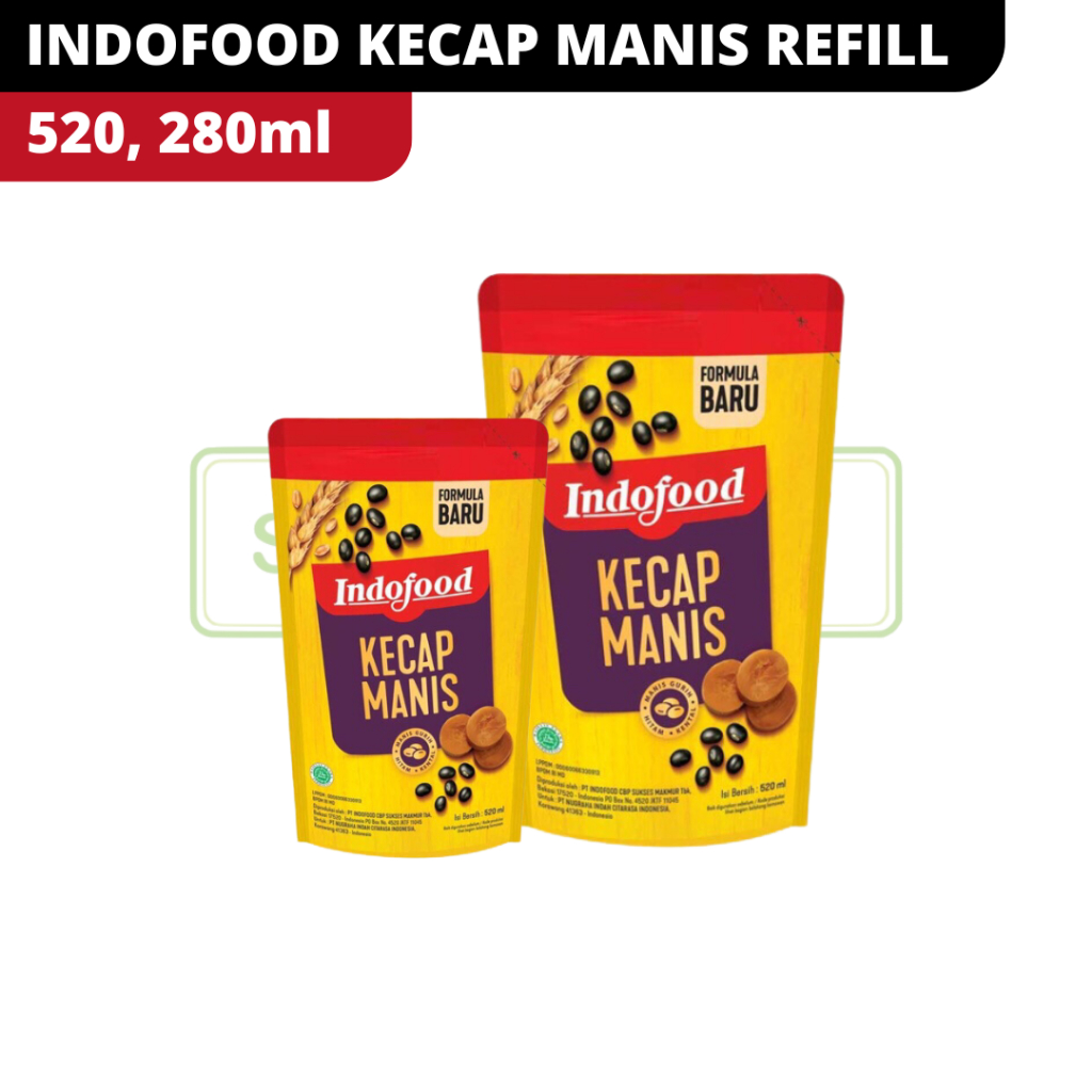 Jual INDOFOOD KECAP MANIS REFILL MANIS GURIH HITAM KENTAL | Shopee ...