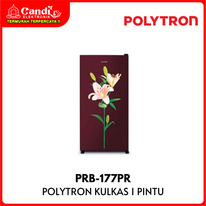 Jual POLYTRON Kulkas 1 Pintu 170 Liter PRB Gross Capacity 177 PR ...