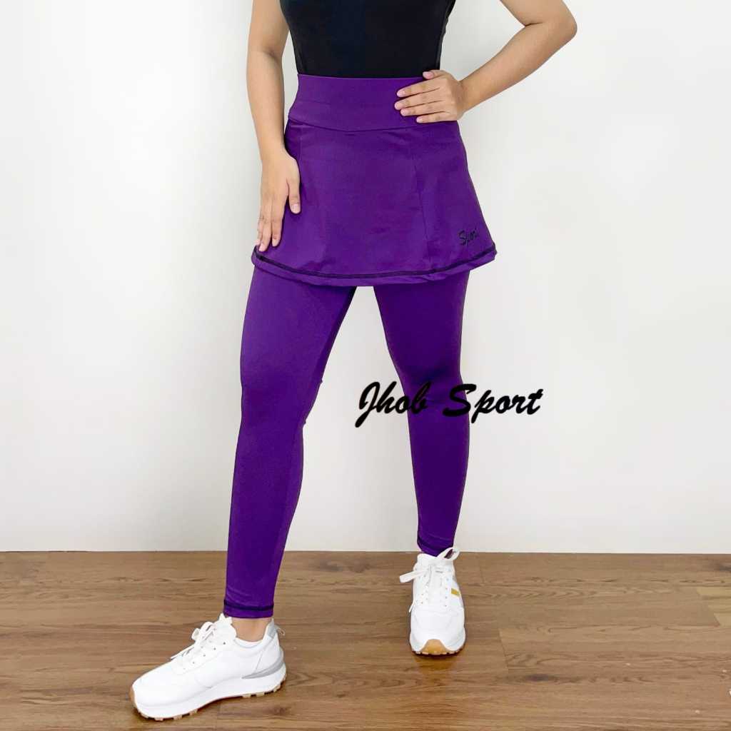 Jual KADENS Celana Legging Rok Senam Muslimah/Celana Olahraga Panjang ...