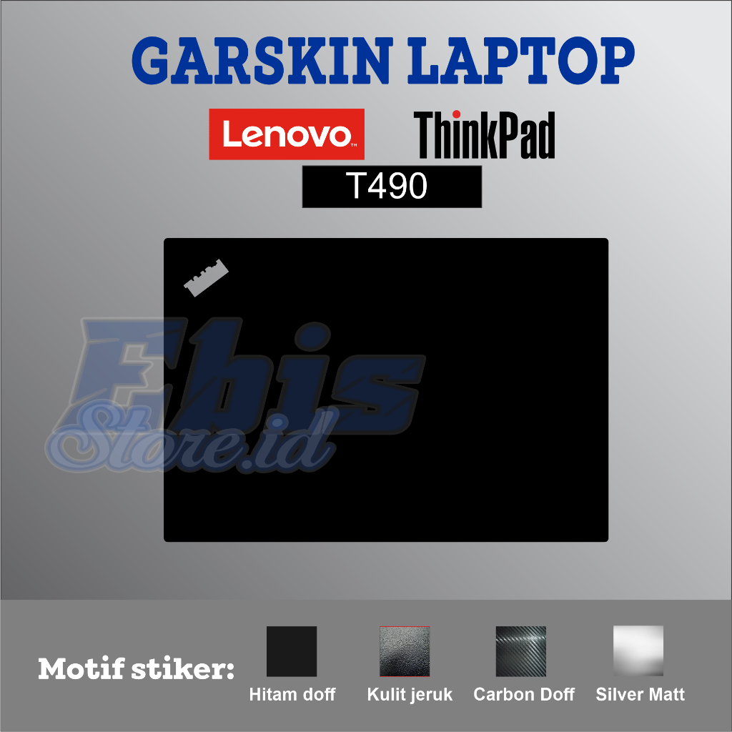 Jual Garskin Lenovo T490, T490S, T495,T495s Thinkpad stiker Protector ...