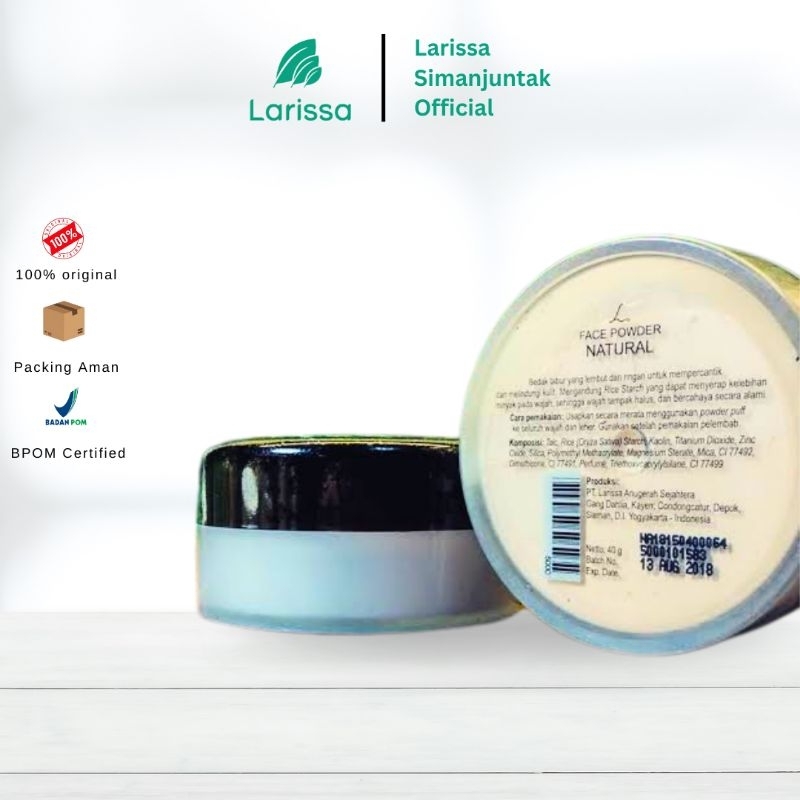 Jual Larissa Face Powder Natural (Normal Skin) | Shopee Indonesia