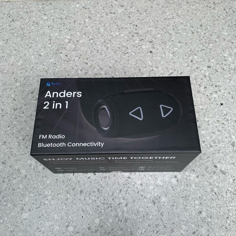 Jual Bcare Speaker Anders 2in1 Fm Radio Bluetooth Connectivity Asli ORI ...