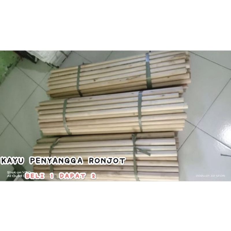 Jual (PROMO)kayu penyangga ronjot( BELI 1 DAPAT 2) | Shopee Indonesia