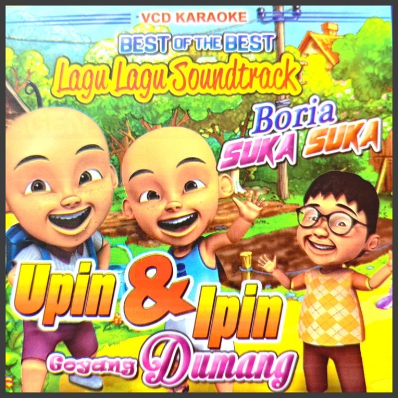 Jual Kaset VCD Musik 24 Lagu Anak Upin & Ipin Album Boria Suka Suka Pilihan Campuran Terlaris ...