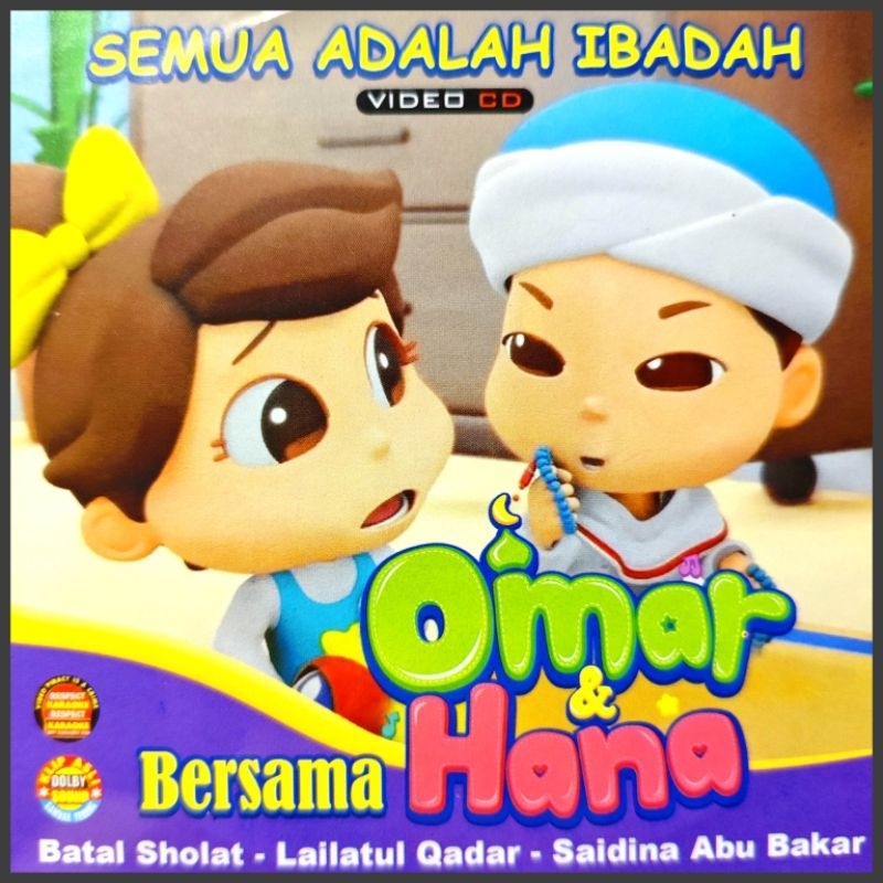Jual Kaset VCD Musik 13 Lagu Religi islami Sholawat Anak Omar & Hana Album Pilihan Terbaru ...