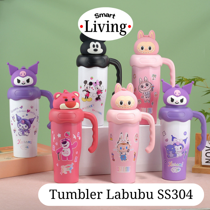 Jual SMRTLIV - TERBARU! Tumbler Stainless 304 Labubu 700ML Mug ...