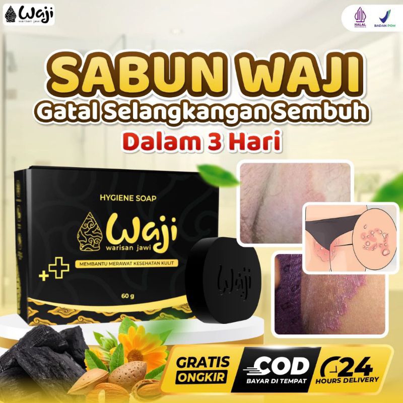 Jual Sabun Waji 1 PCS Membantu Mengatasi Masalah Kulit Gatal-Gatal ...