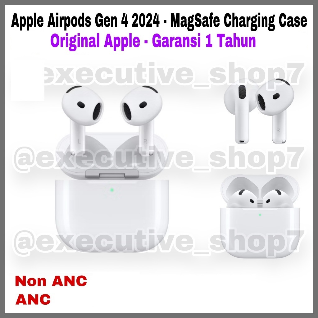 Jual Pods Gen 4 2024 - MagSafe Charging Case - Original - Garansi 1 ...