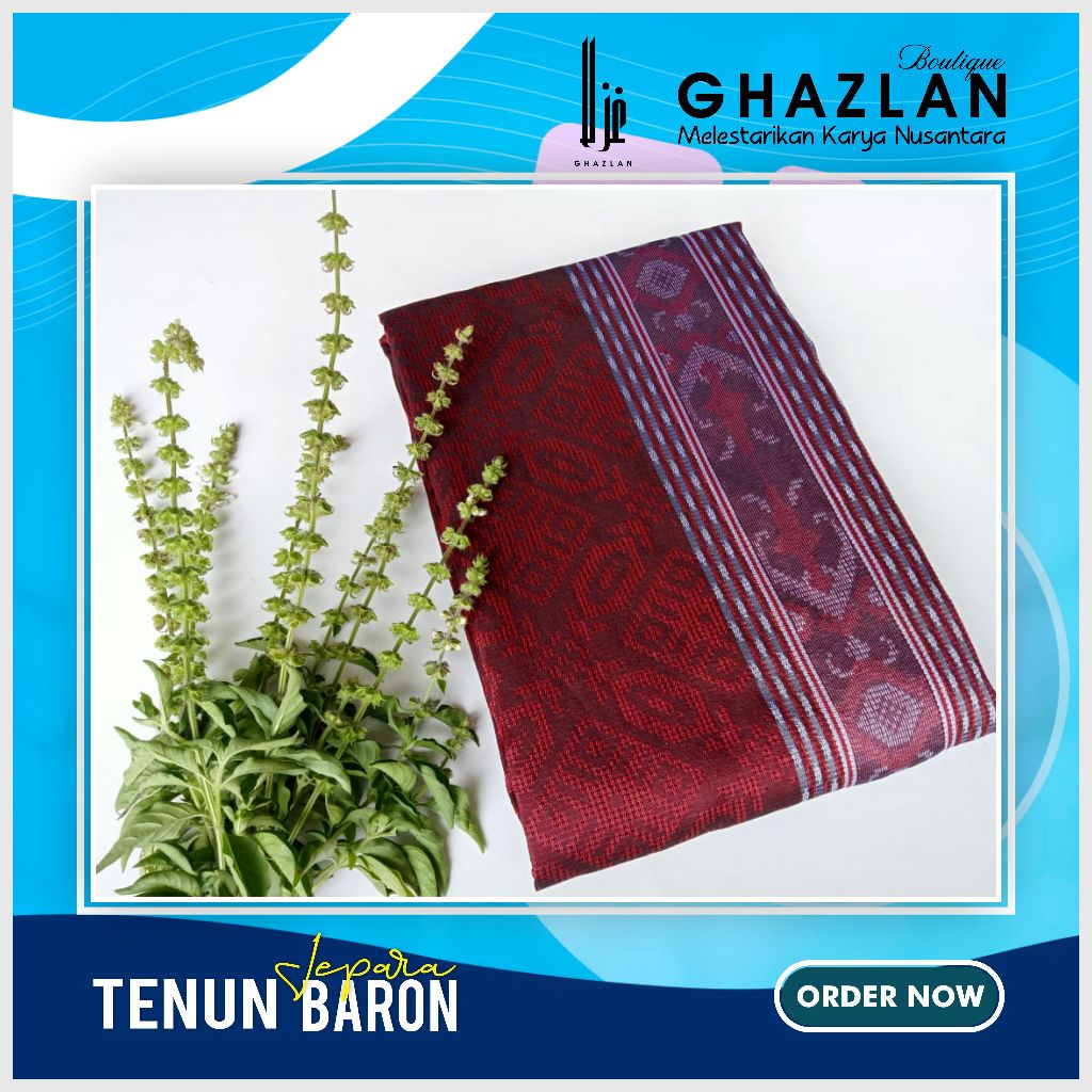 Jual Kain Tenun Baron Jepara Premium | Shopee Indonesia