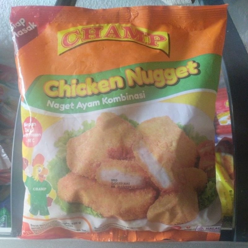 Jual Champ nuget ayam 1kg & 450 gr | Shopee Indonesia