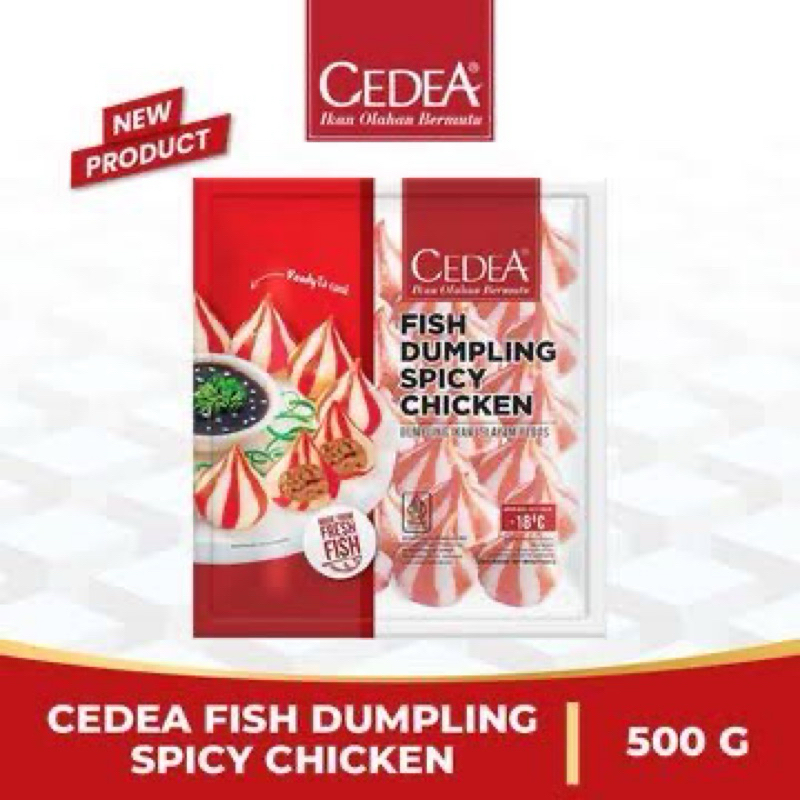 Jual CEDEA Dumpling Chickeen Spicy 500 Gram | Shopee Indonesia