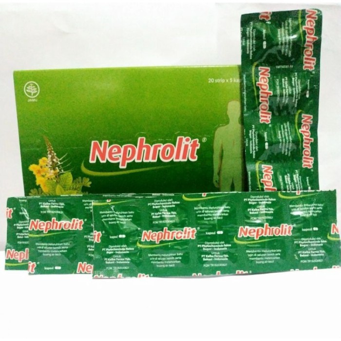 Jual NEPHROLIT CAP (1 STRIP = 5 KAPSUL) | Shopee Indonesia