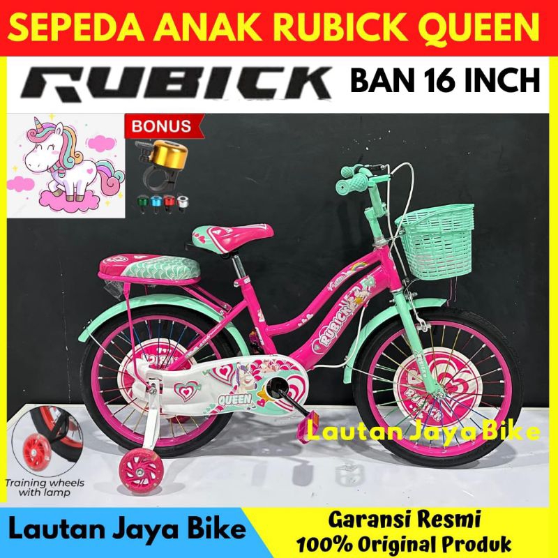Jual Sepeda Mini 16 Rubick Queen By Geniobike New Sepeda Anak Perempuan ...