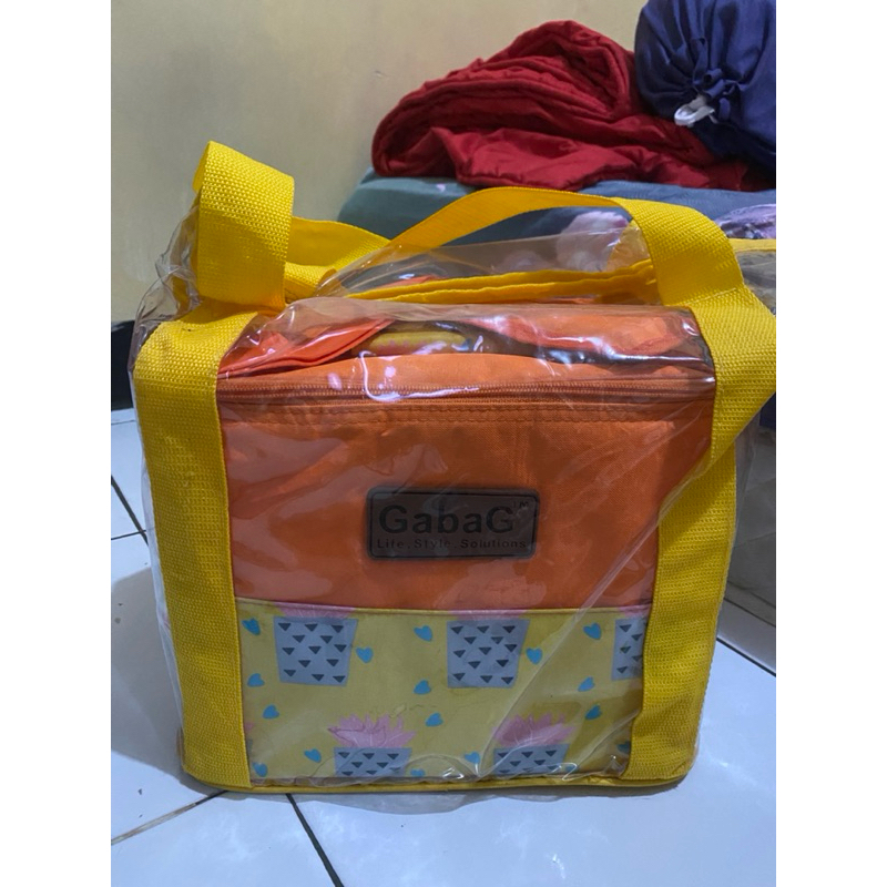 Jual preloved cooler bag/tempat simpan asi merk gabag | Shopee Indonesia