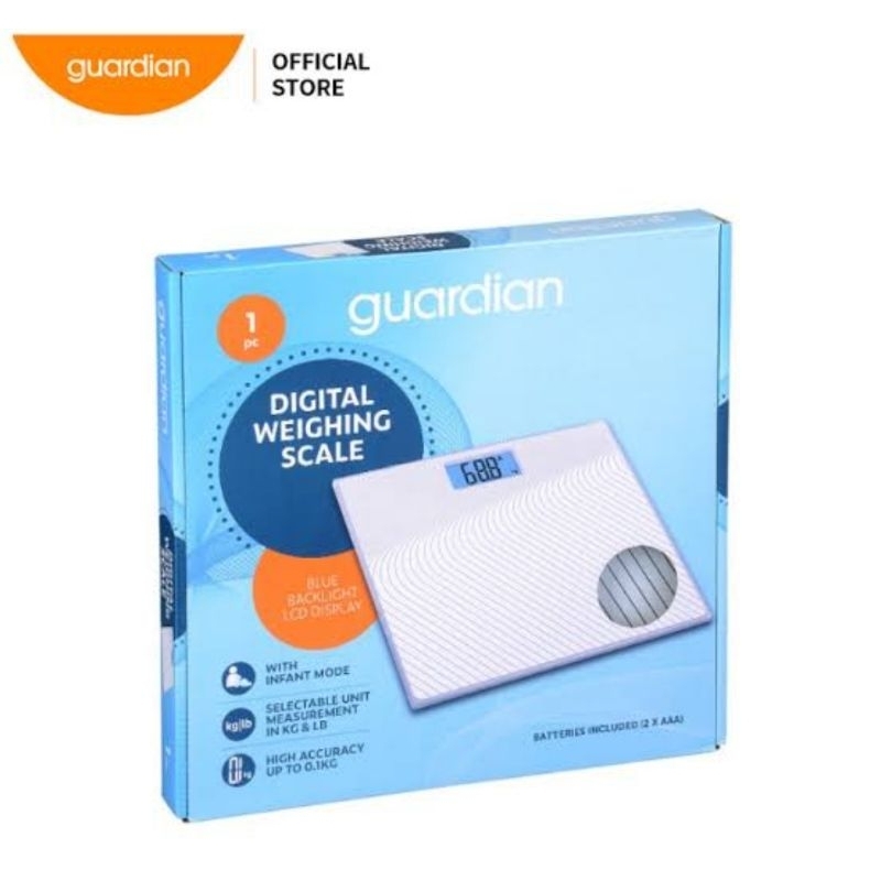 Jual Guardian Digital Weighing Scale / Timbangan Berat Badan Digital ...