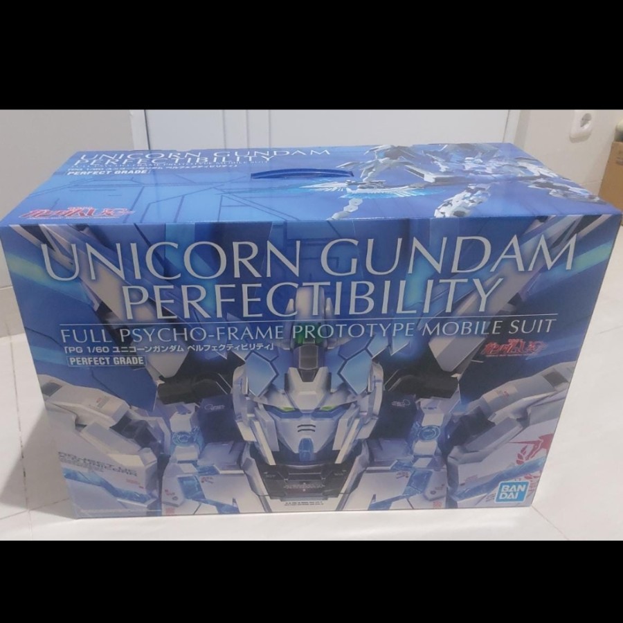 Jual PG 1/60 Unicorn Gundam Perfectibility MIB ori Bandai Perfect Grade ...