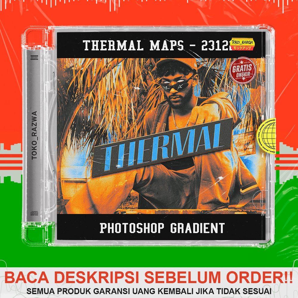 Jual Photoshop Gradient - THERMAL MAPS - 231224 | Shopee Indonesia