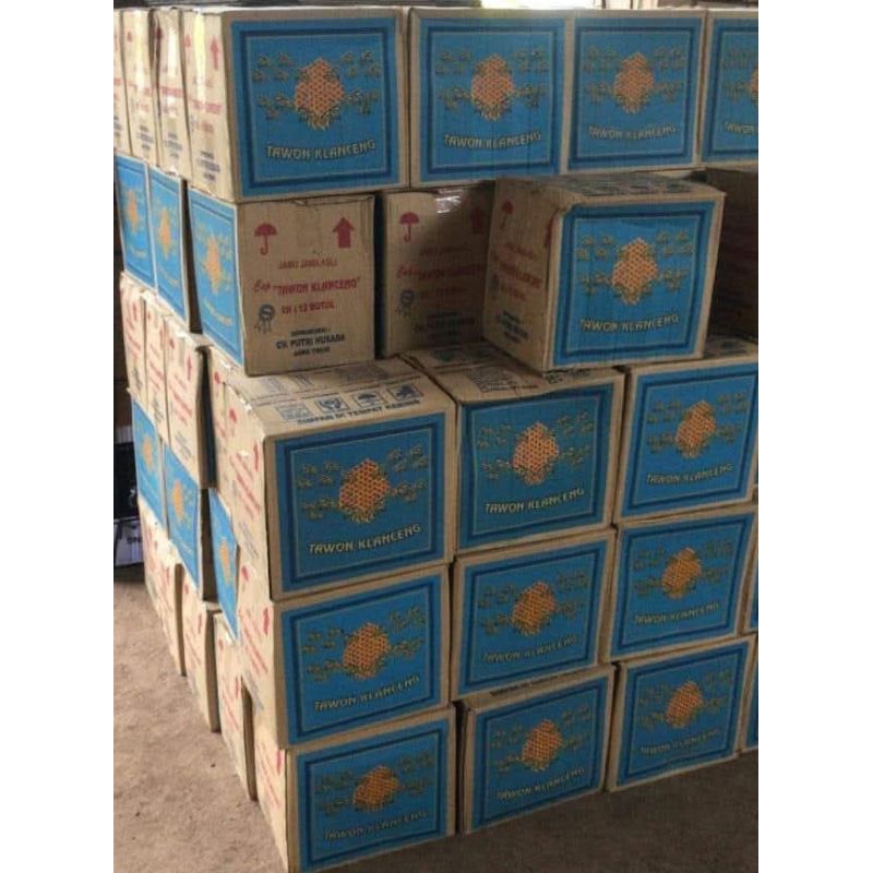 Jual PAKET 12 BOTOL JAMU TAWON KLANCENG 600ml KEMASAN BOTOL PLASTIK ...