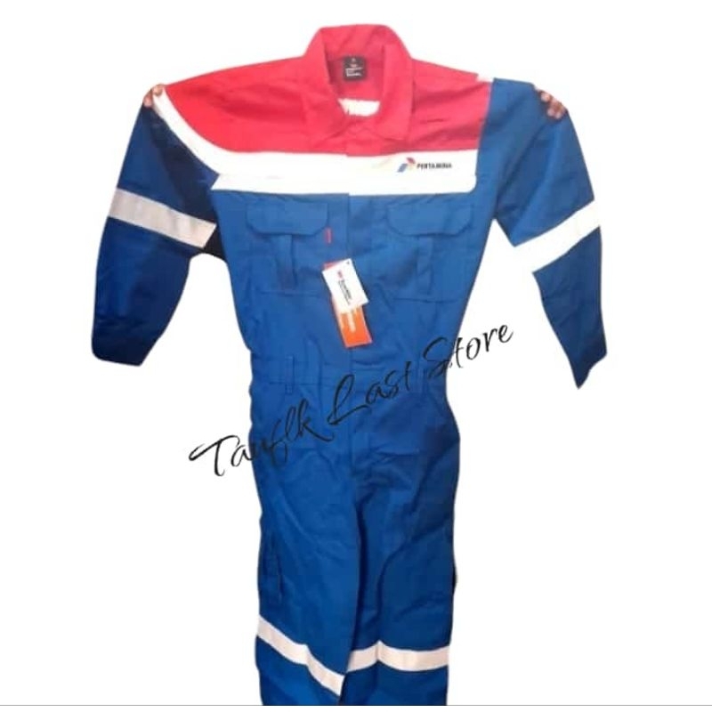 Jual Wearpack Nomex Dupont Pertamina Defender Ultra Coveroll Anti Flame ...