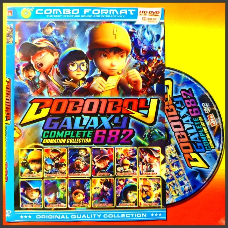 Jual Kaset Film Kartun Anak Koleksi Pahlawan BoBoiBoy Galaxy Vol. 682 Edisi Boboboy Terbaru isi ...