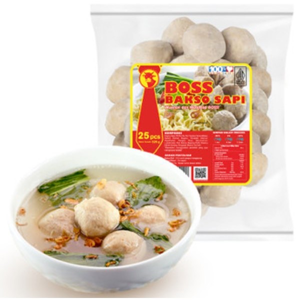 Jual BOSS Bakso Sapi 25pcs 325gr | Shopee Indonesia