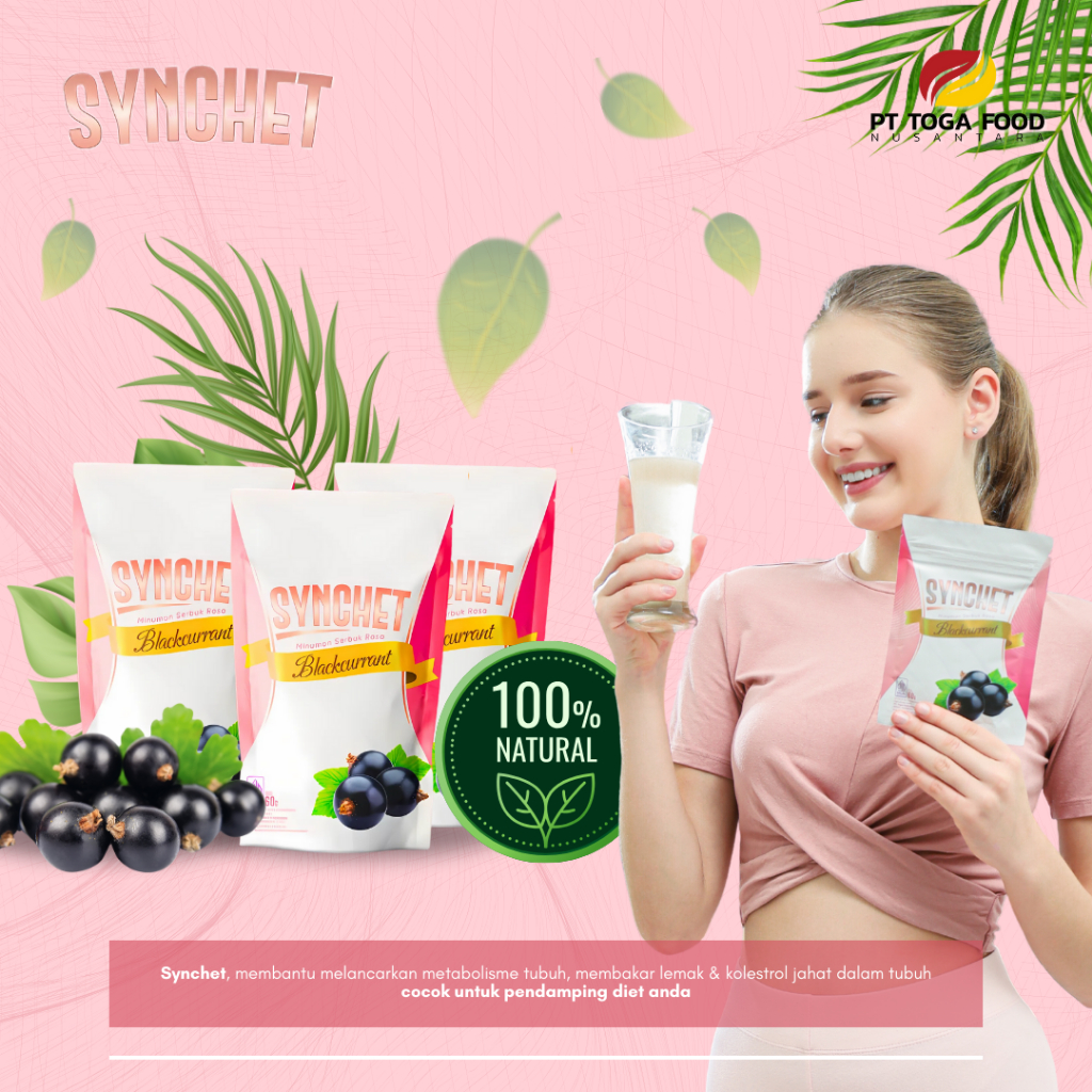 Jual SYNCHET - Minuman Herbal Untuk Diet Fiber Slim Detoks Slim Serat ...
