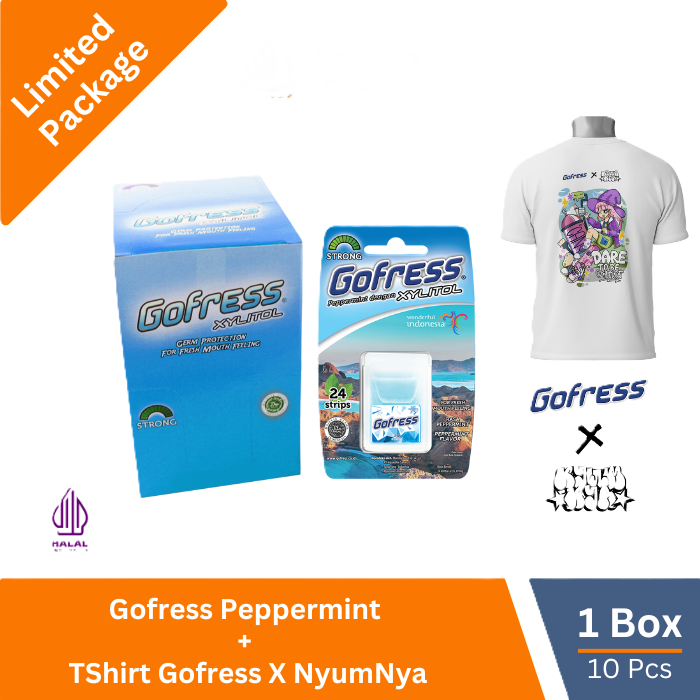 Jual Gofress Permen Tipis Penyegar Nafas LIMITED EDITION | Shopee Indonesia