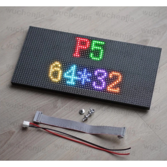 Jual [ready stock]Panel Module Modul LED P5 Running Text SMD RGB Full ...