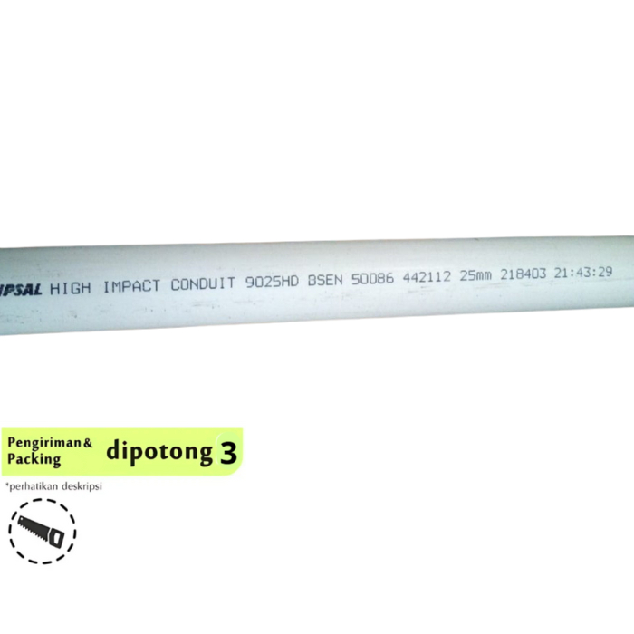 Jual CLIPSAL Pipa Pvc 25 Mm 2.9 M - 7030015 | Shopee Indonesia