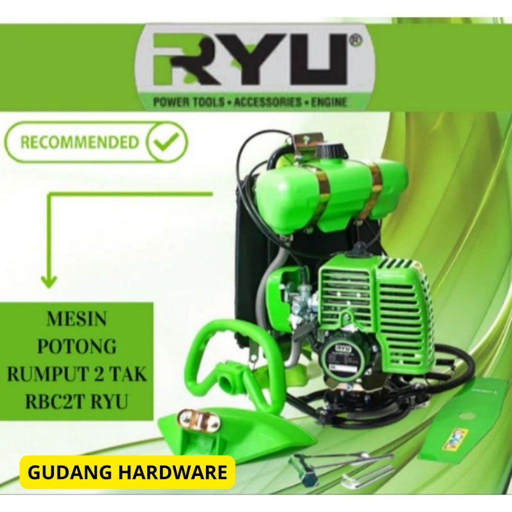 Jual Ryu by tekiro mesin potong rumput RBC 2T jaminan 100% original ...