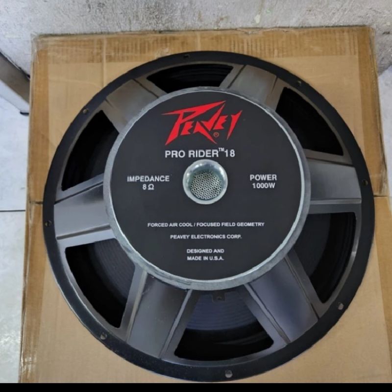 Jual Speaker komponen Peavey pro rider 18 18inch component speaker ...