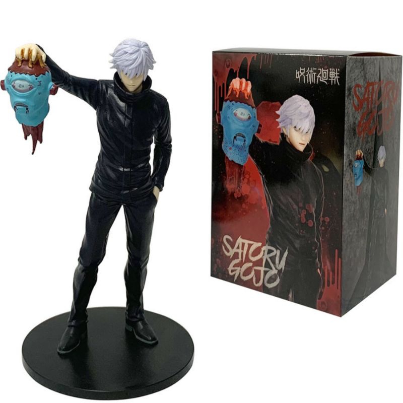 Jual Action Figure Anime Jujutsu Kaisen Satoru Gojo Vs Jogo PVC ...