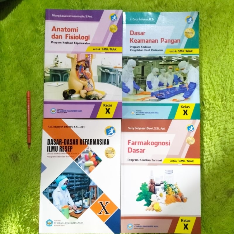 Jual ORIGINAL BUKU ANATOMI DAN FISIOLOGI FARMAKOGNOSI DASAR KEAMANAN PANGAN DASAR-DASAR ...