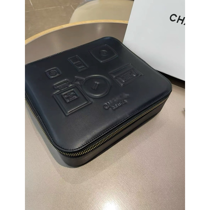 Jual box makeup vanity leather CH1224 large | Shopee Indonesia