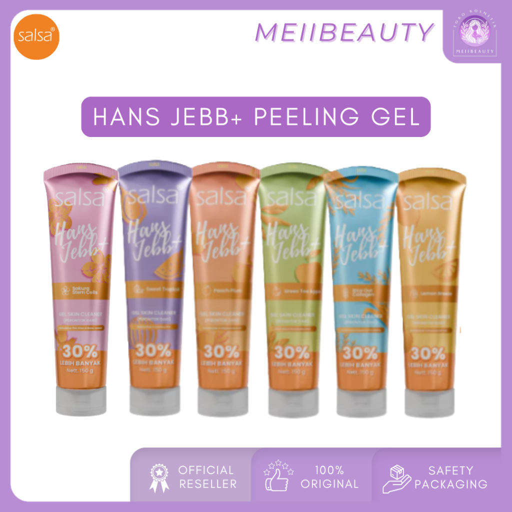 Jual SALSA Hans Jebb+ - Isi Lebih Banyak 30% -Gel Skin Cleanser ...