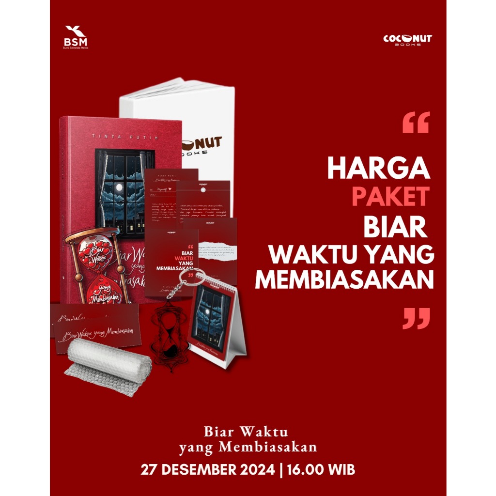 Jual Buku Biar Waktu Yang Membiasakan - Tinta Putih - Coconut Books ...
